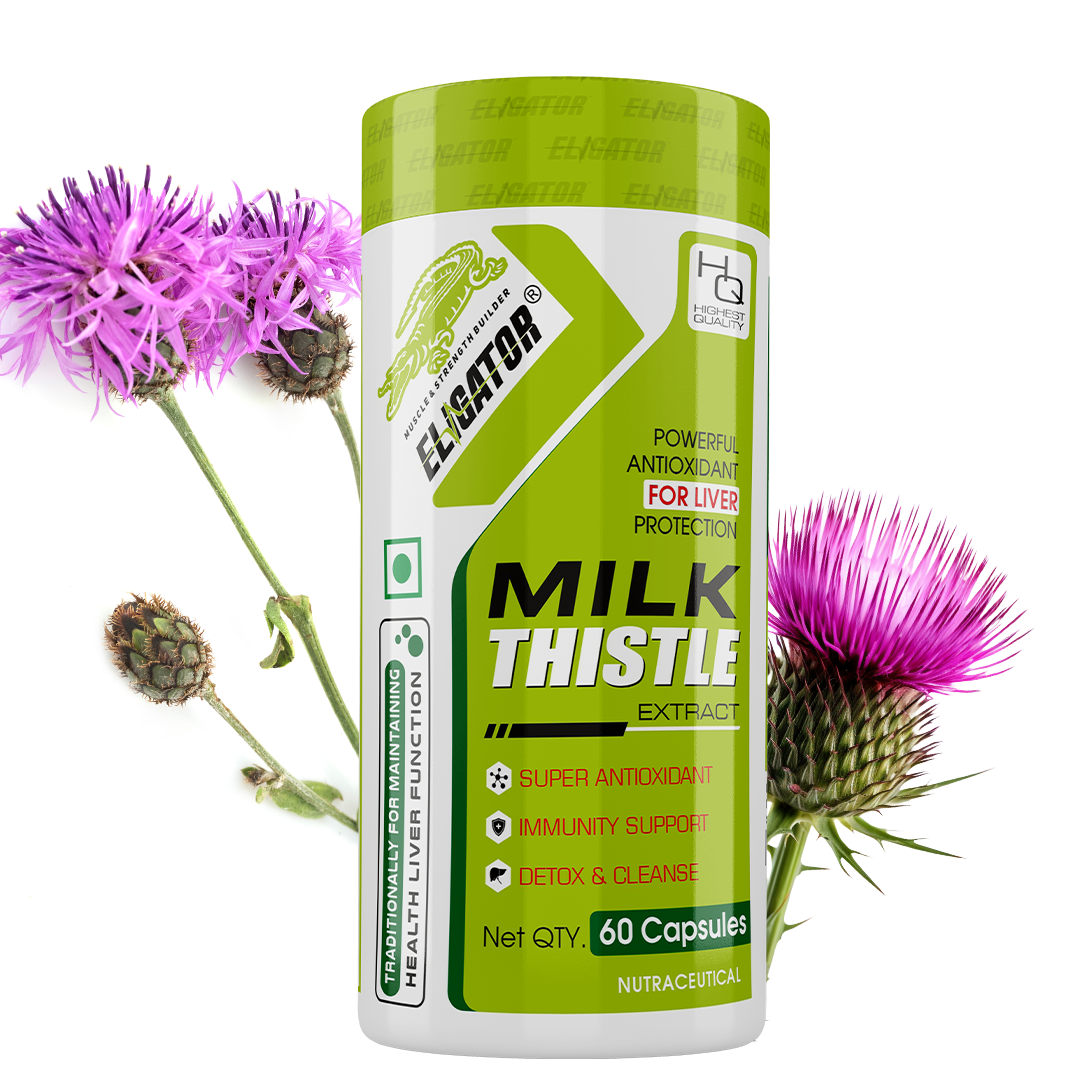 Eligator Milk Thistle 60 Capsules – HERCULES NUTRA PRIVATE LIMITED. All ...
